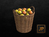 Second Life Marketplace - 10. [IK] Fresh Fruit Table - Basket of citrus ...
